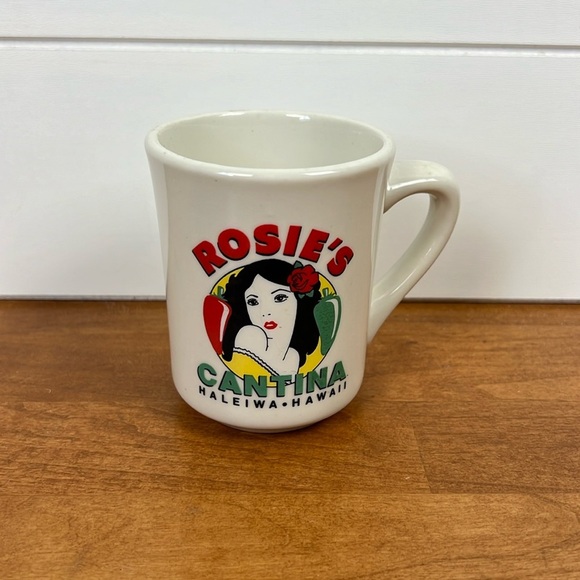 Dining | Rosies Cantina Vintage Mug Hawaii Ultima China Classic Pinup ...